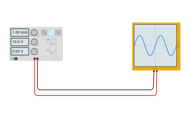 Circuit Design Function Generator Tinkercad