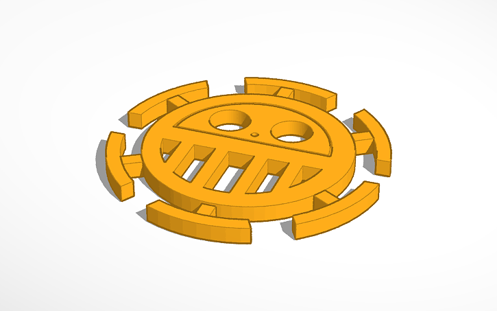 3D design One Piece Trafalgar Law Logo | Tinkercad
