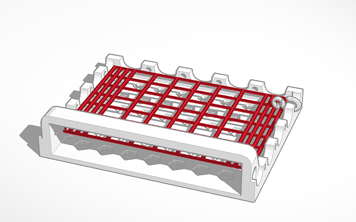 3D design Rc Roof rack - Tinkercad