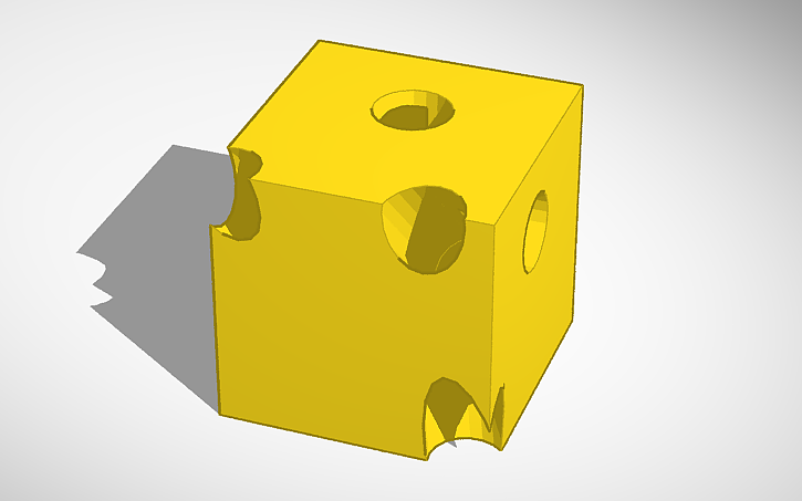 3D design Cheese - Tinkercad
