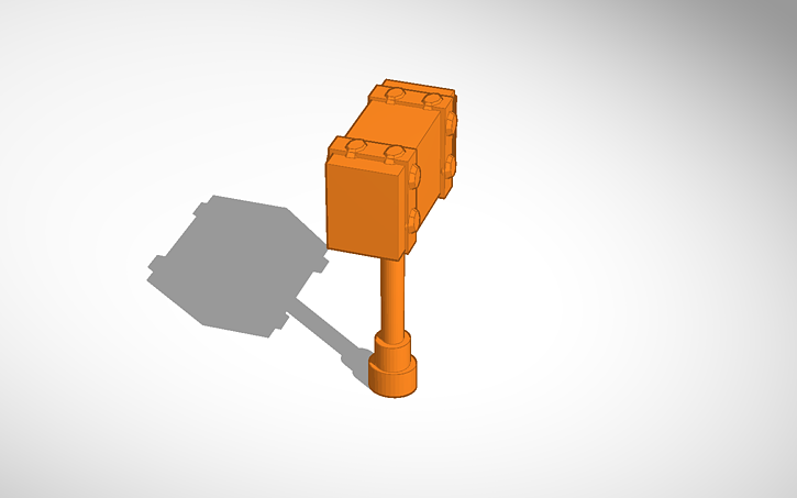 3D design Hog rider - Tinkercad