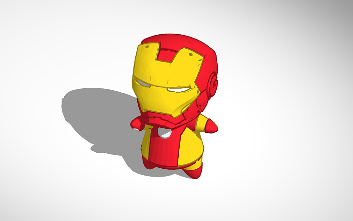 3D design Ironman - Tinkercad