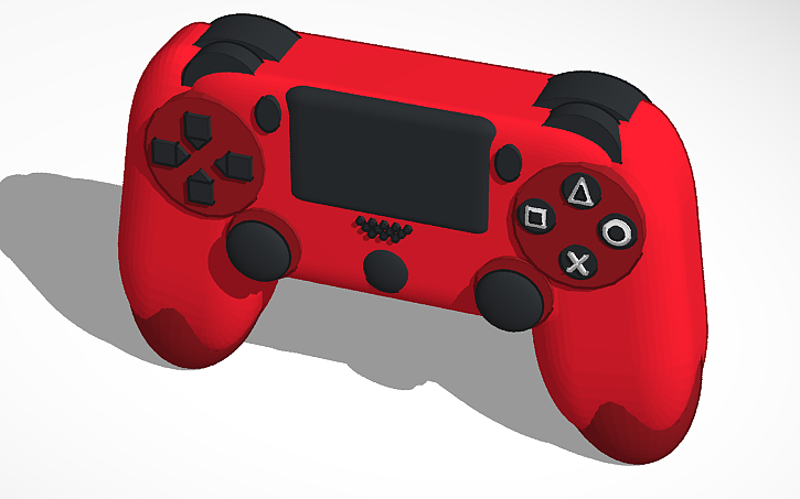 3D design PS4 Controller - Tinkercad