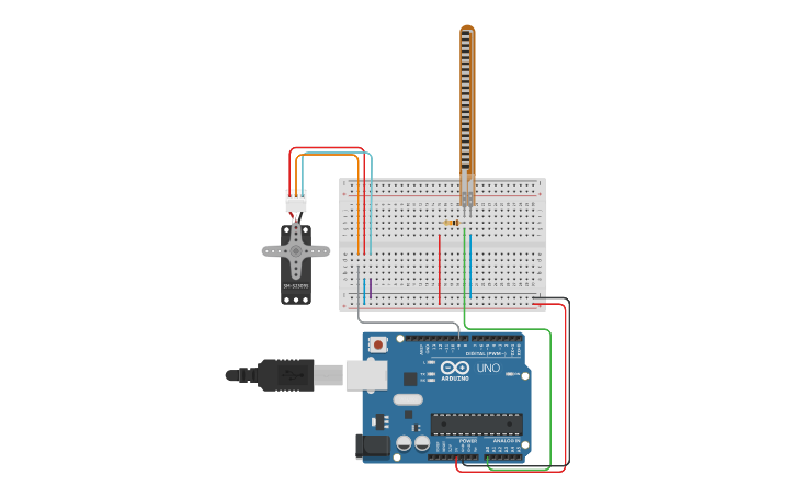 Circuit Design Sensor Flexible 9 Tinkercad