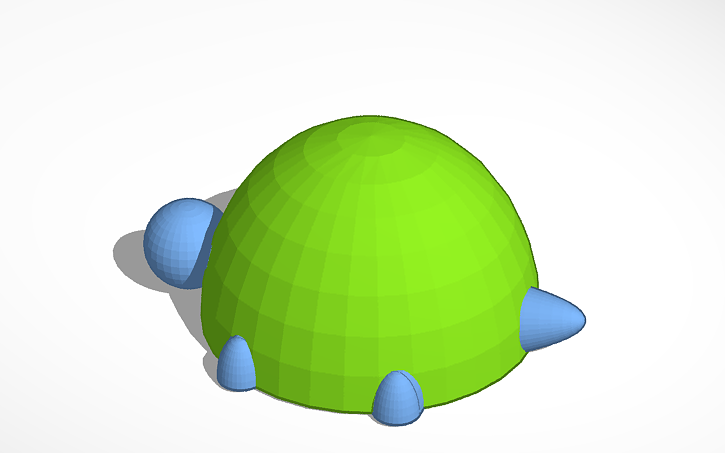 3D design Mini Turtle | Tinkercad