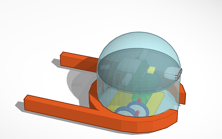 3D design ozobot_avec_bras - Tinkercad