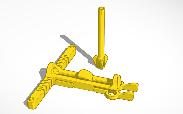 3D design Crossbow with bolt | Tinkercad