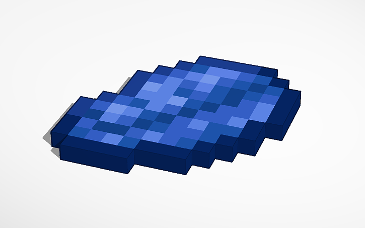 3D design Lapis Lazuli Minecraft Minecraft Minecraft Minecraft ...