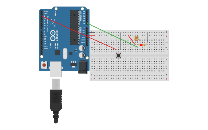 Circuit design Licht | Tinkercad