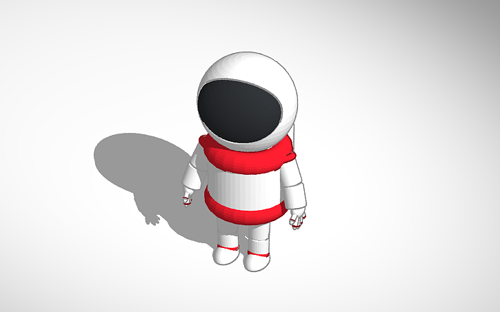 3D design Astronaut - Tinkercad