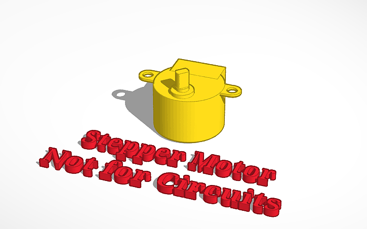 3d Design 28byj 48 Stepper Motor Tinkercad