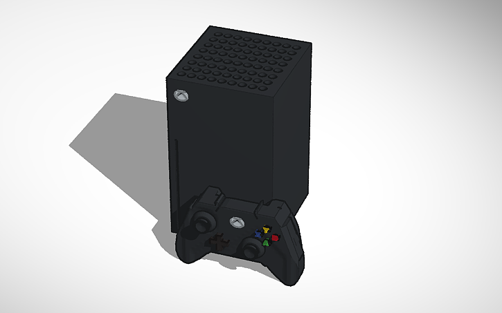 3D design XBox Series X | Tinkercad