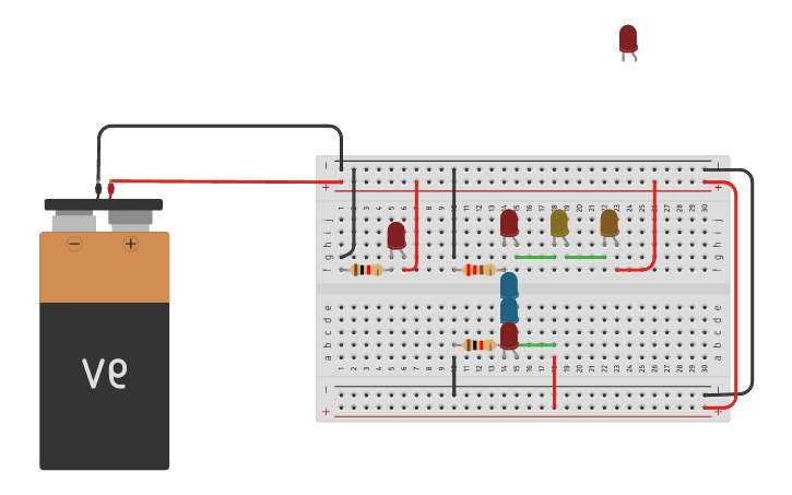 Circuit design circuito basico 603 ensst | Tinkercad