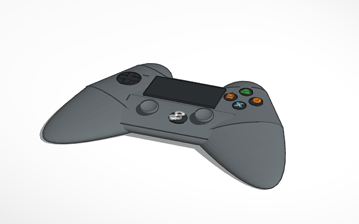 3D design PS4 Controller - Tinkercad