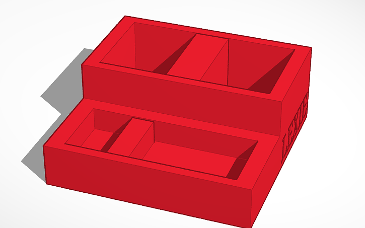 3D design Pencil Holder - Tinkercad