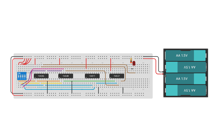 Circuit Design Tugas Mod 5 Tinkercad