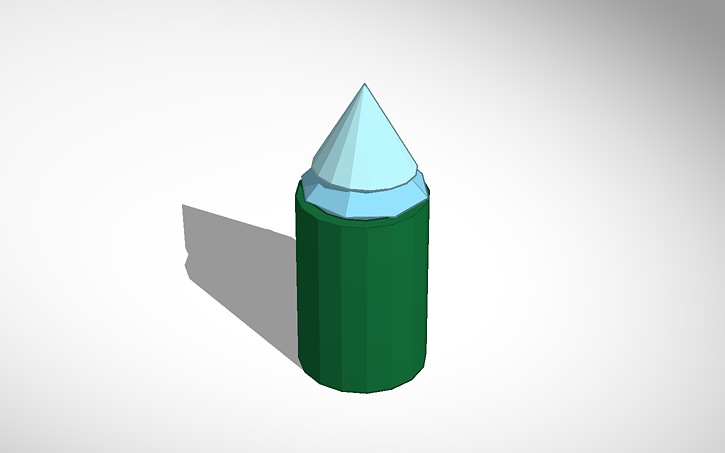 3D design Pencil Topper | Tinkercad