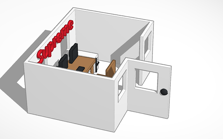 3d Design Gaming Setup Tinkercad