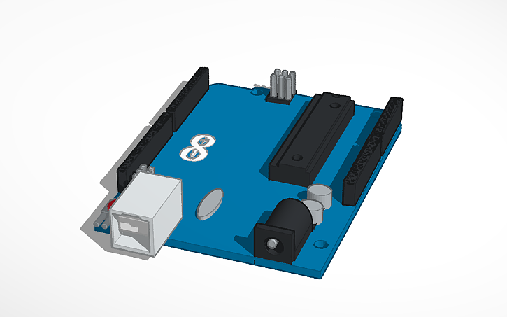 3D design Adruino Uno - Tinkercad