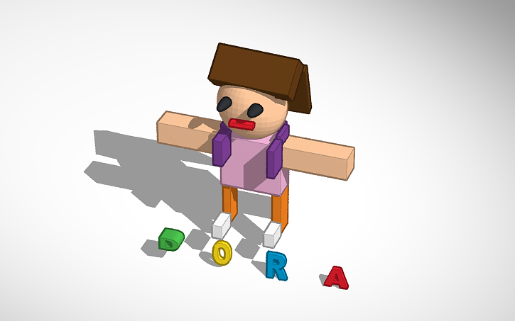 3D design DORA | Tinkercad
