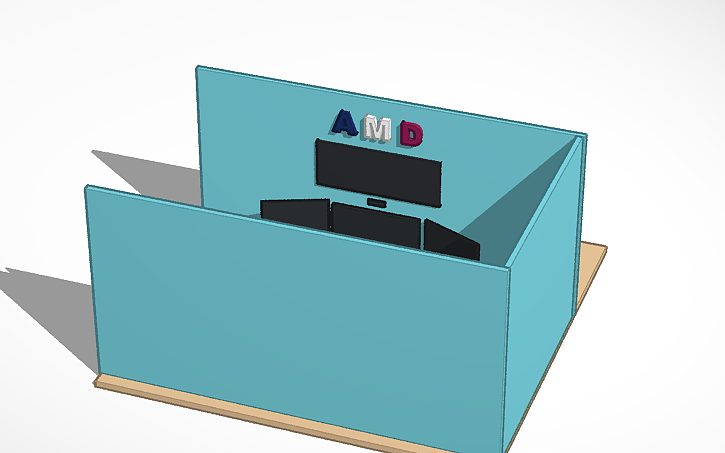 3D design Dream Gaming Room - Tinkercad