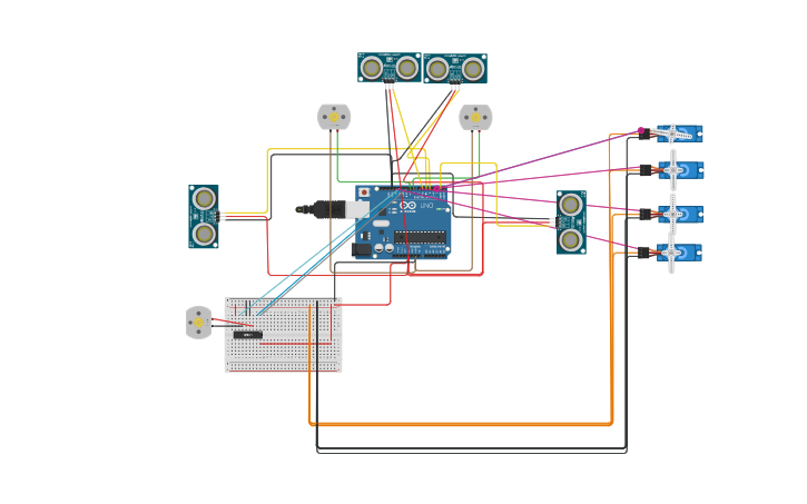Circuit design Group 1 Final Tinkercad | Tinkercad