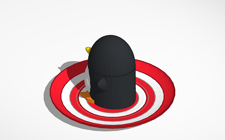 3D design Penguin bomb penguin bomb penguin bomb penguin bomb penguin ...