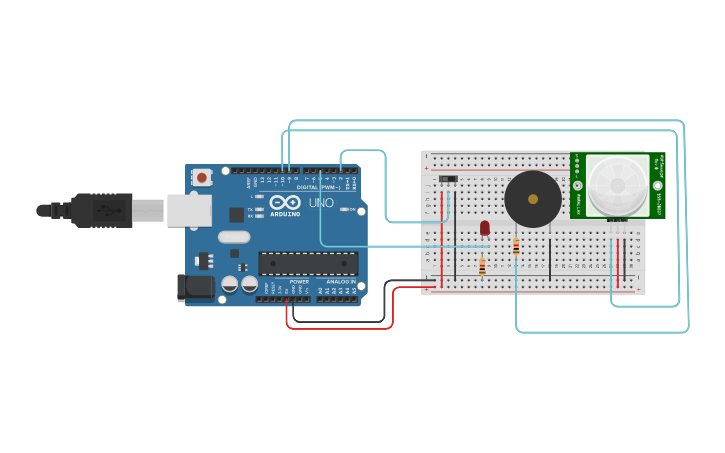 Circuit Design Experiment 6 Task 1 Tinkercad
