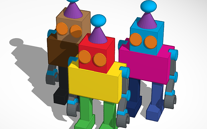 3D design The Robots Gang | Tinkercad