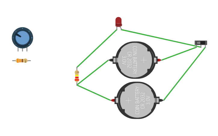 Circuit design Copy of Copy of 001_Basic_LED | Tinkercad