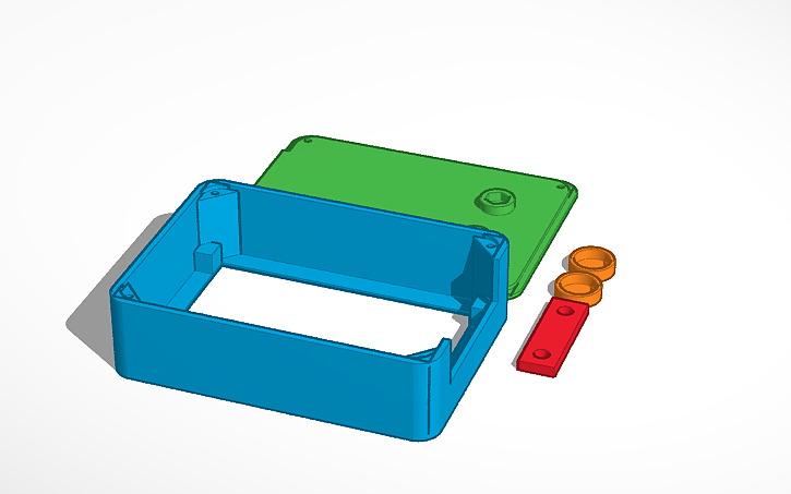 3D design Pi 5 Inch Screen - Tinkercad
