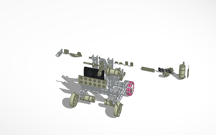 3D design Copy of Copy of Tetrix - FTC Parts | Tinkercad