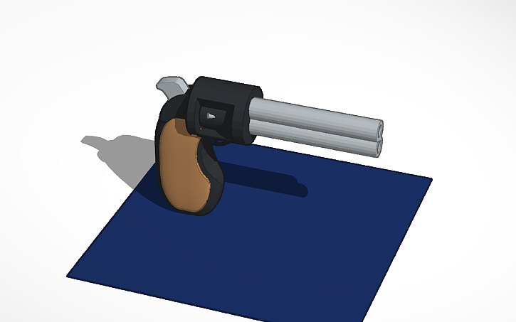 3D design Revolver - Tinkercad
