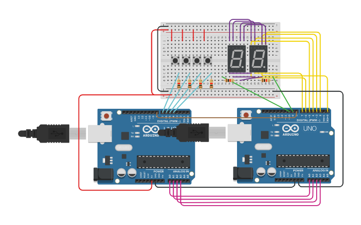 Circuit design Polling - Tinkercad