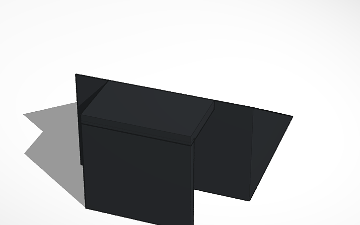 3D design Sumo bot chassis - Tinkercad