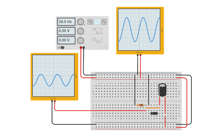Circuit design HZ_Tinkercad_Dioda_FairuzMuhammad - Tinkercad