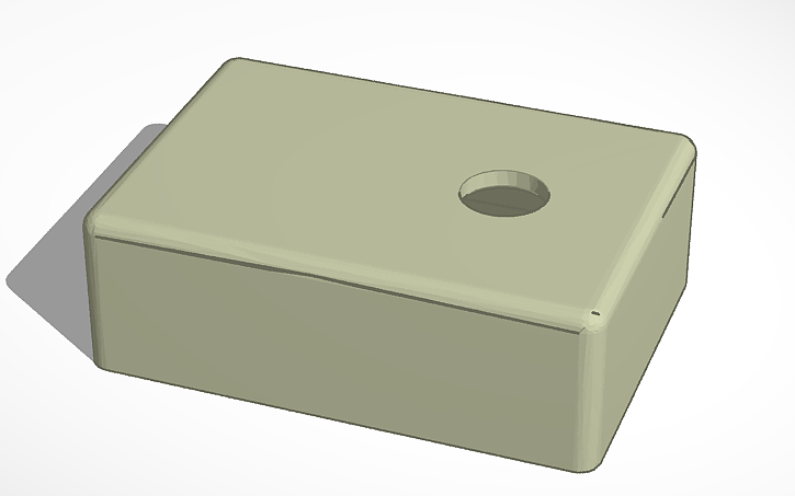 3d Design Esp32 Cam Case Top Tinkercad