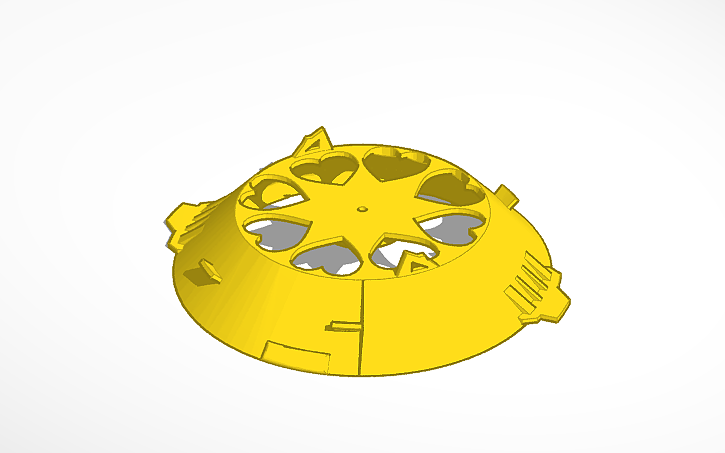 3D design Megabyte shell - Tinkercad