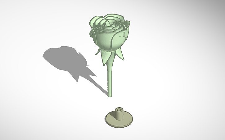 3D design ROSA - Tinkercad