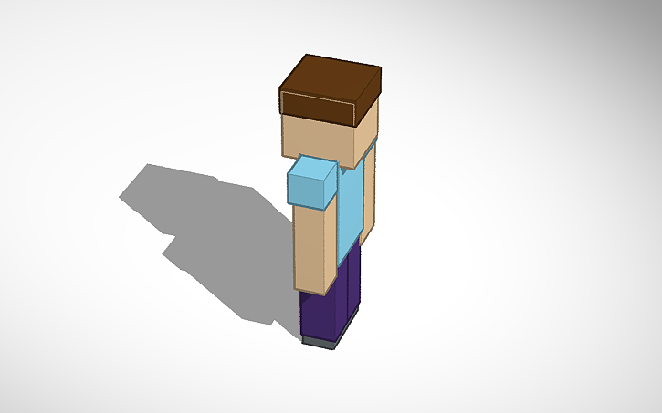 3D design Steve - Tinkercad