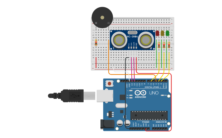 Circuit design sensor - Tinkercad