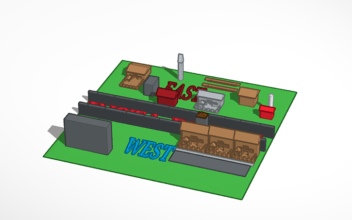 3D design berlin wall | Tinkercad