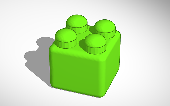 3D design prac 2 cubo lego | Tinkercad