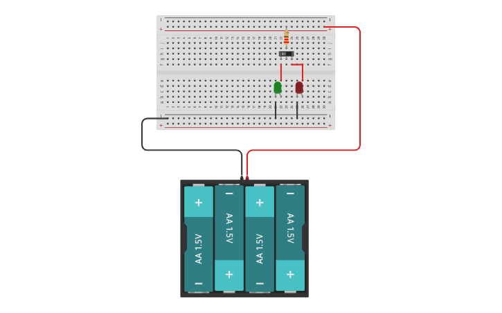 Circuit design P4-E1 | Tinkercad