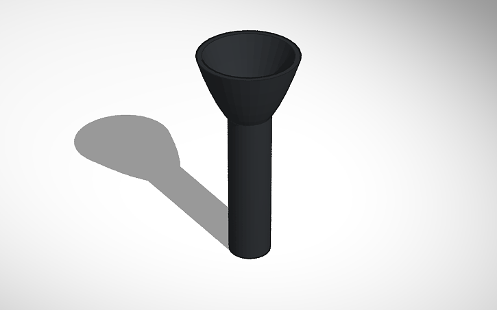 3D design Barber Parabola Flashlight | Tinkercad
