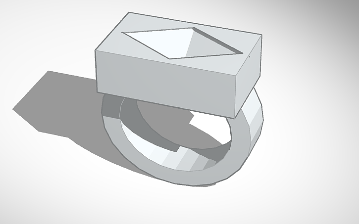 3D design Z ring - Tinkercad
