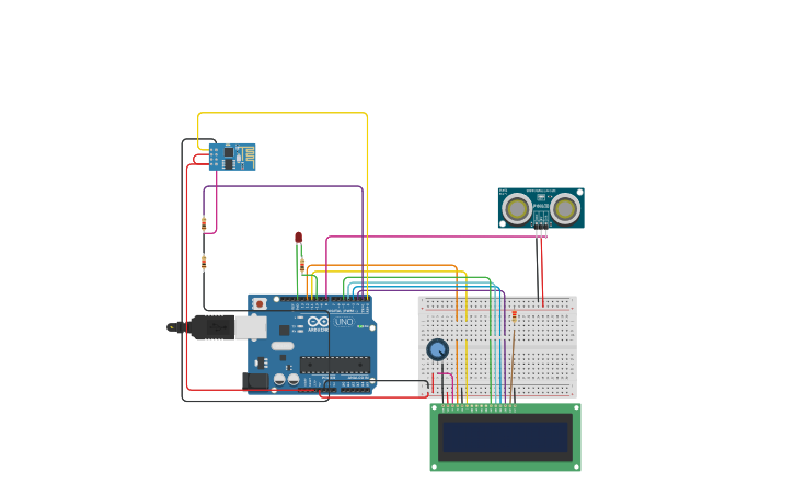 Circuit design 19BEC1101 AARYAN LAB FAT ECE4033 - Tinkercad