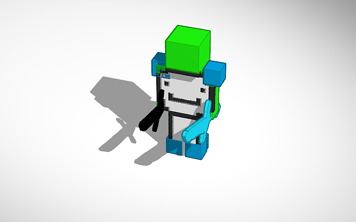 3D design Dream Minecraft - Tinkercad