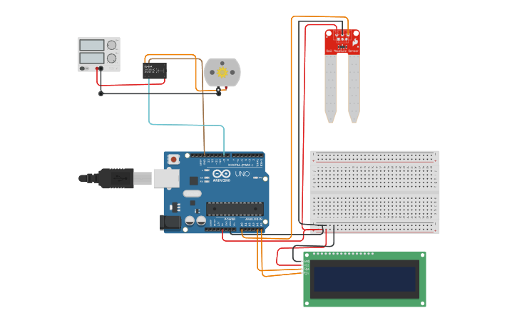 Circuit design farm - Tinkercad