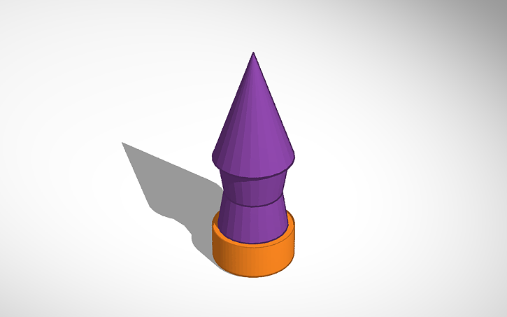 3D design Hinge Pin Cap - Tinkercad